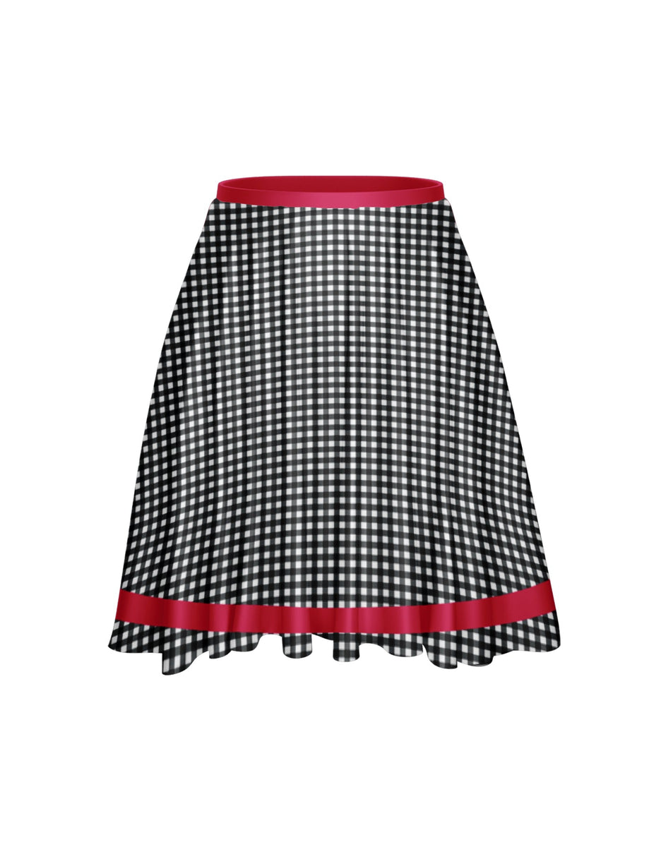 Checkered 50s Character Skirt – Hamilton's AUS