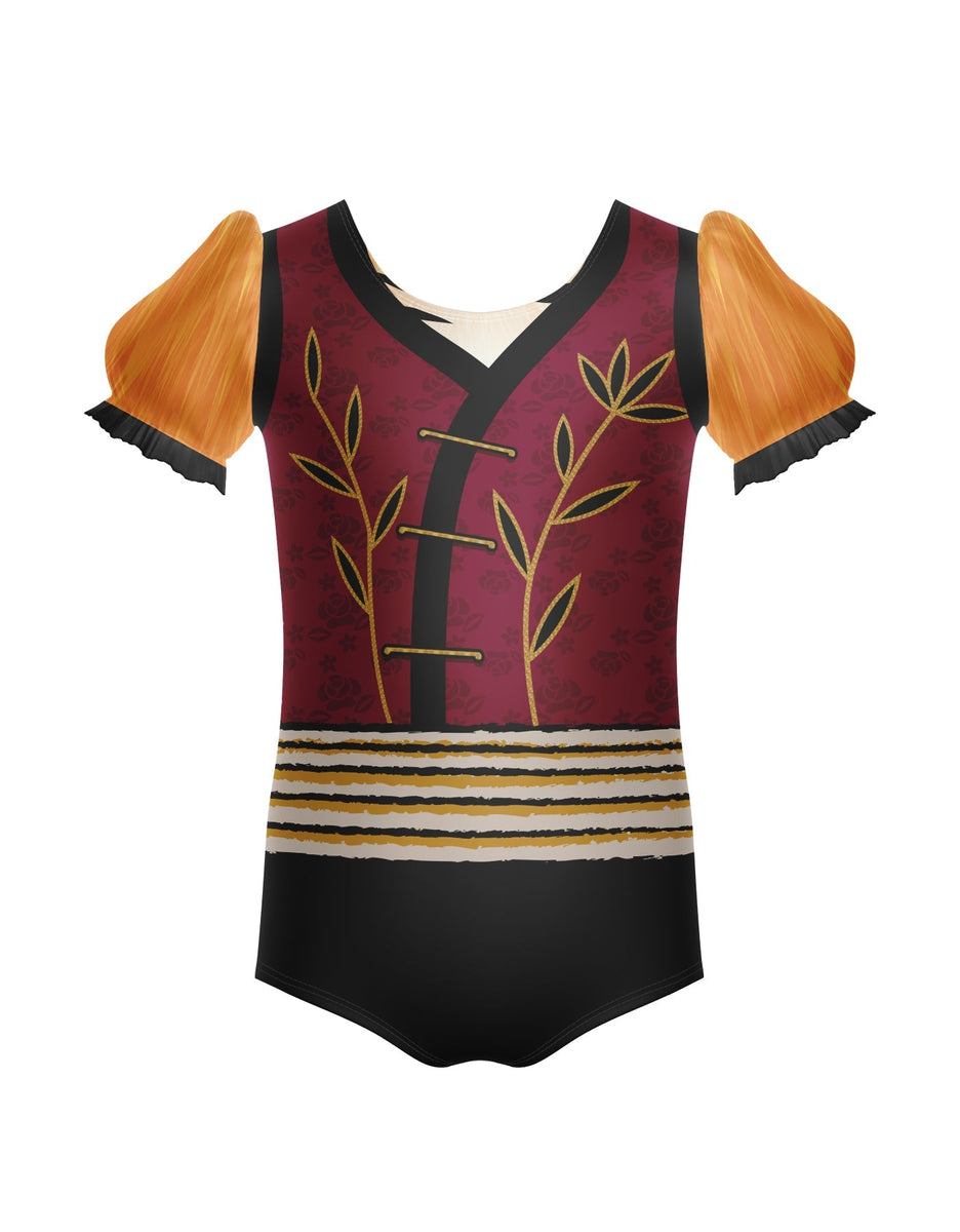 Karate Animals - Tiger - Kung Fu Panda Puff Sleeve Leotard – Hamilton's AUS