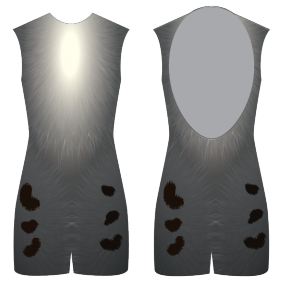 Custom Hyena Open Back Sleeveless Biketard – Hamilton's AUS