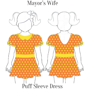 Custom Mayor Puff Sleeve Dress – Hamilton's AUS