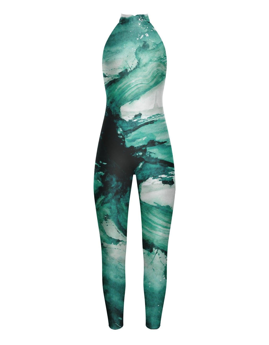 Tidal Wave Halter Unitard – Hamilton's AUS