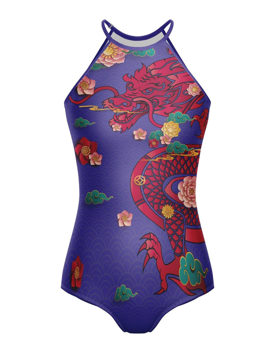 Red Dragon Halter Leotard – Hamilton's AUS