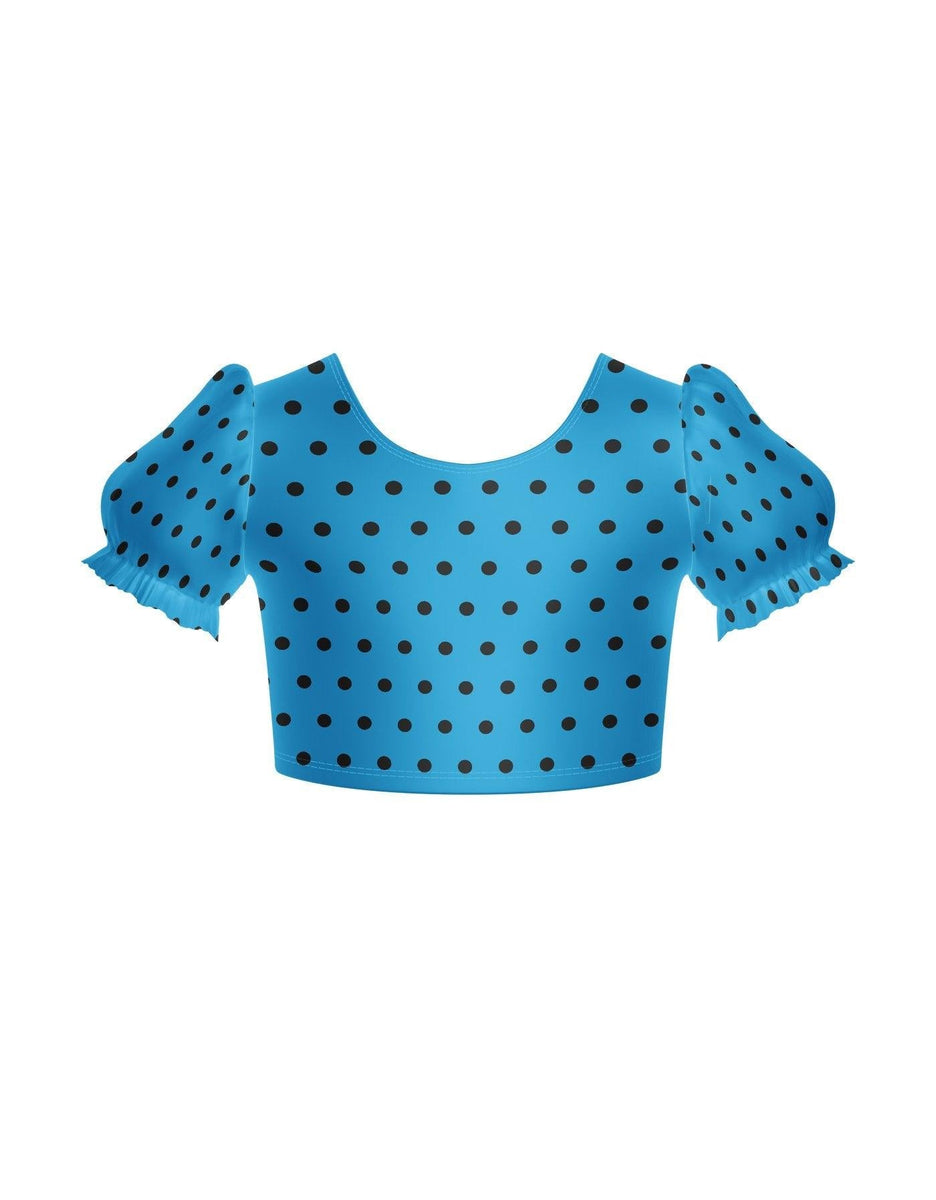 Pool Time Puff Sleeve Crop Top – Hamilton's AUS